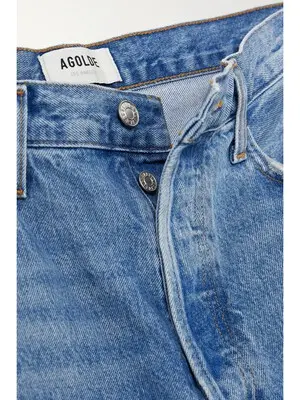 AGOLDE Low Slung Puddle Jeans - Blue