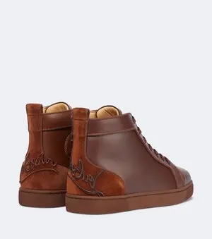 CHRISTIAN LOUBOUTIN Fun Louis High-top Sneakers