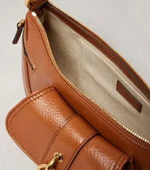 Chloé Small Leather Shoulder Bag - Brown