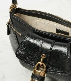 Chloé The 99 Leather Shoulder Bag - Black