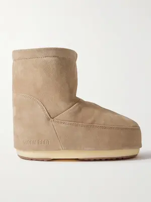 Moon Boot Icon Low Suede Boots - Neutrals