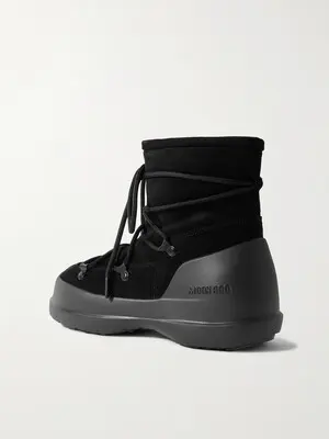 Moon Boot Suede Lace-up Boots