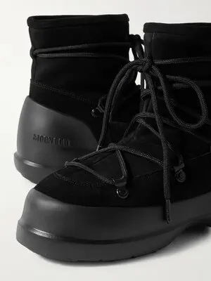 Moon Boot Suede Lace-up Boots