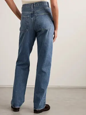 AGOLDE Kelly High-rise Straight-leg Jeans
