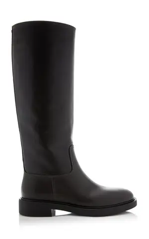 GIANVITO ROSSI Leather Knee-high Boots - Brown