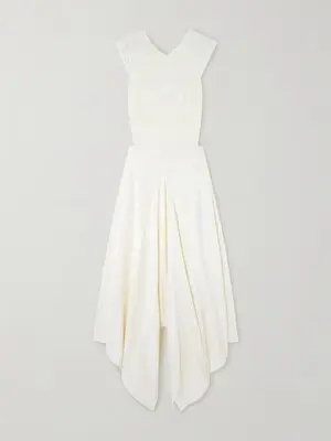 JOSEPH Danube Layered Silk Dress