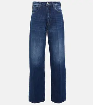 FRAME Le High N Tight Wide-leg Jeans