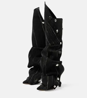 Y/project Snap Detail Knee-high Boots