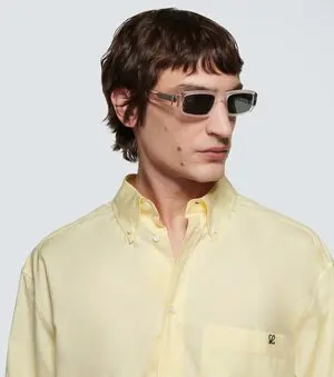 Jacquemus Rectangle Frame Sunglasses