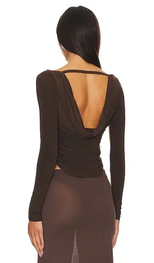 LOVERS AND FRIENDS Xander Top - Chocolate