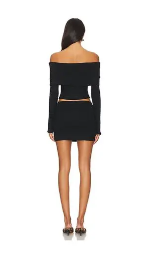 Superdown Marks Skirt Set In . Also - Black