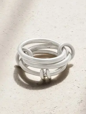 SPINELLI KILCOLLIN Sterling Linked Ring Set