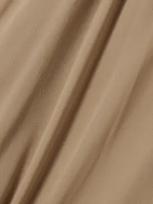 Khaite Taj Layered One-shoulder Maxi Dress