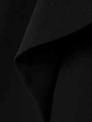 THE ROW Lea Draped Silk-crepe Blouse