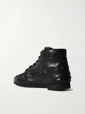 Bally Paphos Leather Lace-up Ankle Boots