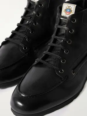 Bally Paphos Leather Lace-up Ankle Boots
