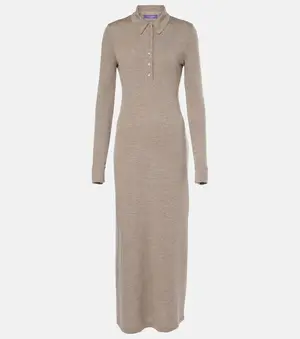Ralph Lauren Wool Jersey Polo Dress