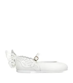 SOPHIA WEBSTER Leather Heavenly Ballet Flats