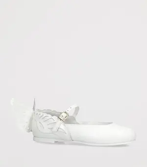 SOPHIA WEBSTER Leather Heavenly Ballet Flats