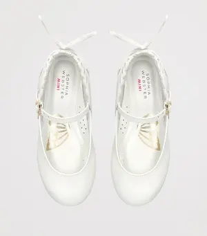 SOPHIA WEBSTER Leather Heavenly Ballet Flats