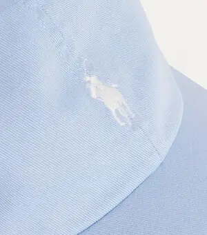 Polo Ralph Lauren Cotton Baseball Cap With Embroidered Logo - Blue