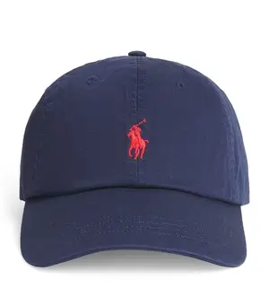 Polo Ralph Lauren Polo Ralph Lauren Cotton Baseball Cap With Embroidered Logo Navy