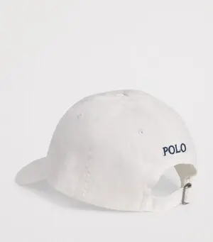 Polo Ralph Lauren Embroidered Pony Baseball Cap - White