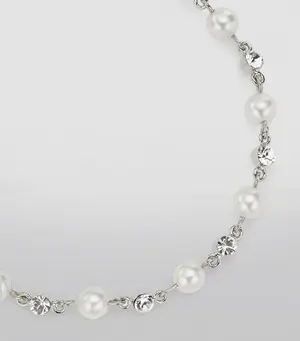JIMMY CHOO Pearl And Crystal Anklet