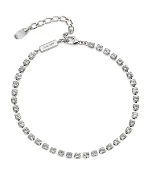 JIMMY CHOO Saeda Crystal Anklet - Silver