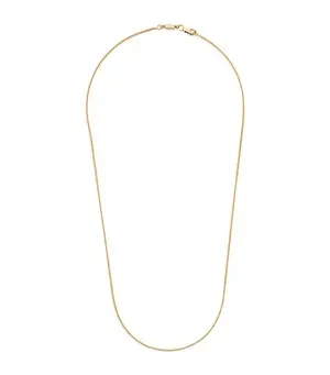 AZLEE Yellow Wheat Chain Necklace - Gold