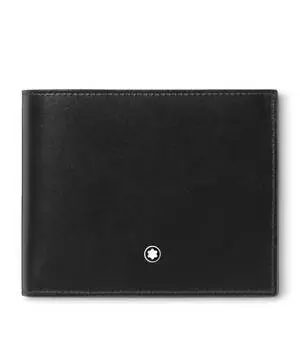 Montblanc Leather Meisterstück 10cc Wallet - Black