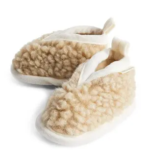 BINIBAMBA Merino Wool Booties - Beige