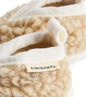 BINIBAMBA Merino Wool Booties - Beige
