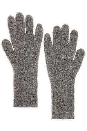 Jacquemus Les Gants Gros Grain Gloves - Dark Grey