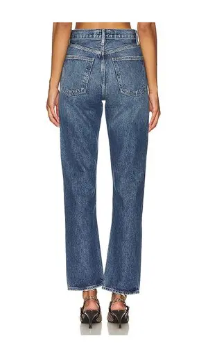AGOLDE 90s Pinch Waist High Rise Straight Jeans