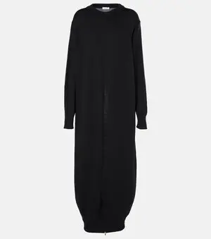 Alaïa Long-sleeved Wool Dress
