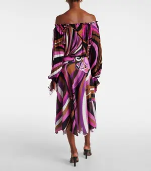 Emilio Pucci Iride Midi Skirt