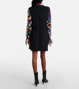 Emilio Pucci Marmo Cady Shift Dress