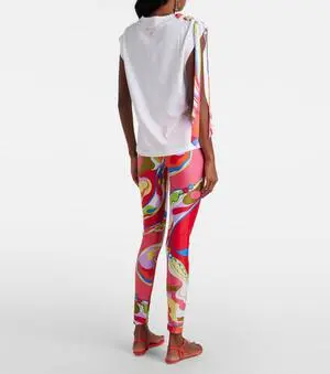 Emilio Pucci Irides Cotton Jersey T-shirt