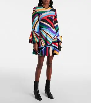 Emilio Pucci Iride Cady Minidress