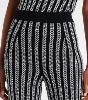 Missoni Chevron Lame Flared Pants