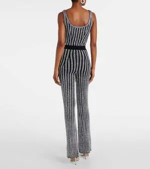 Missoni Chevron Lame Flared Pants