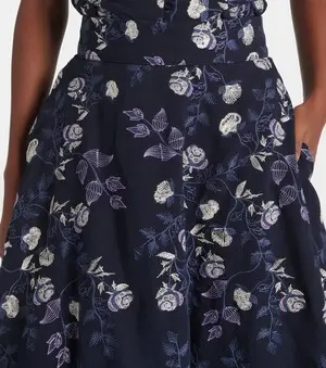 Agua Bendita Floral Maxi Skirt
