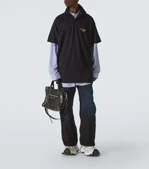Balenciaga Double Knee Wide-leg Jeans