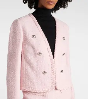 Giambattista Valli Wool-blend Tweed Jacket
