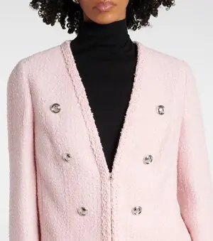 Giambattista Valli Wool-blend Tweed Jacket