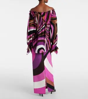 Emilio Pucci Printed Viscose Top