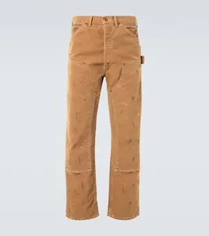 Ralph Lauren Hamilton Cotton Canvas Straight Pants