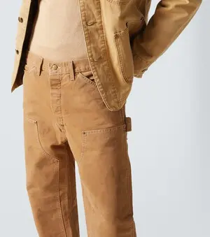 Ralph Lauren Hamilton Cotton Canvas Straight Pants