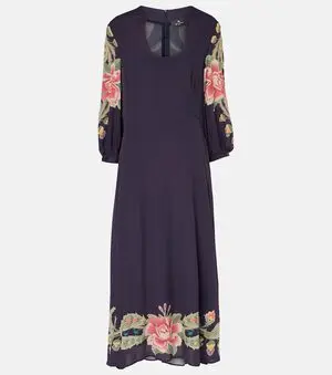 Etro Floral Maxi Dress